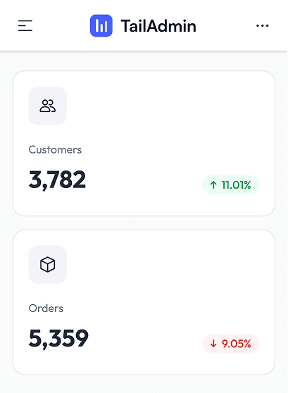 Free Tailwind CSS Admin Dashboard Template - TailAdmin